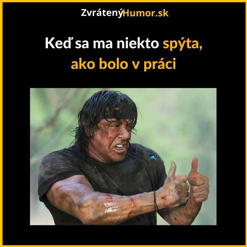 "Super! Vždy sa tam teším..."