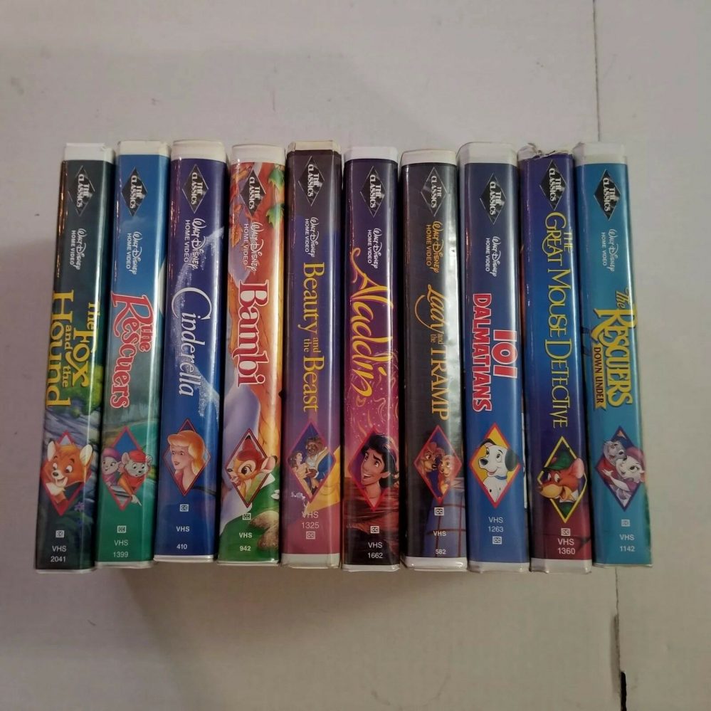 Staré Disney rozprávky na videokazetách sa dnes na eBay predávajú za ...