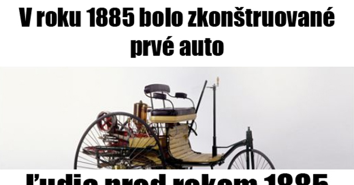 Vynájdenie auta | Meme