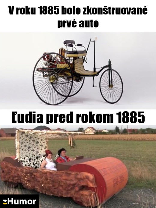 Vynájdenie auta | Meme