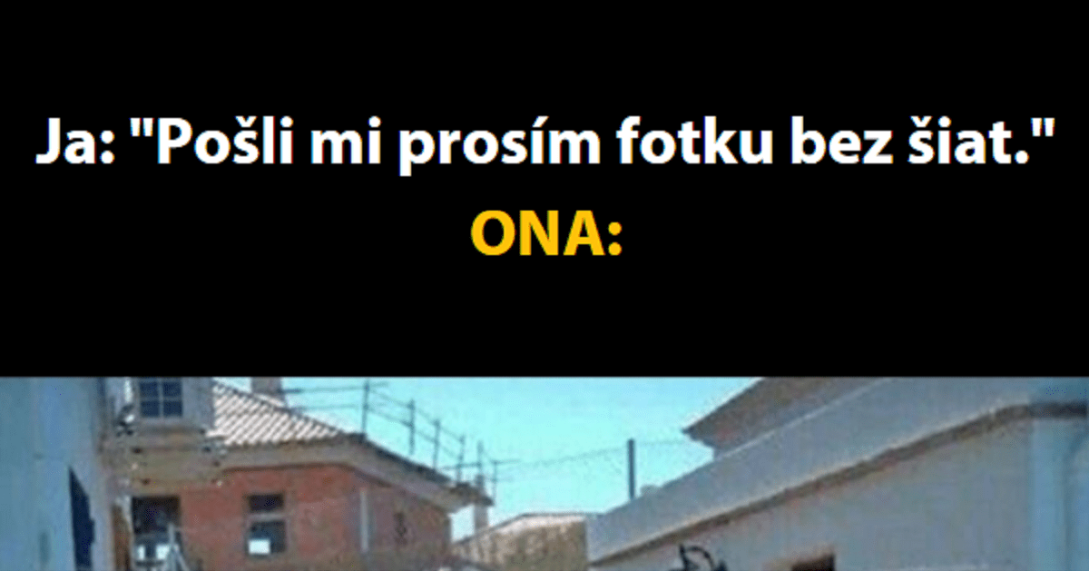 Fotka bez šiat