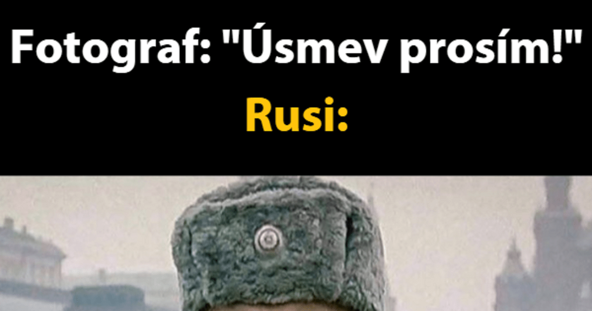 Rusi na fotkách | Meme