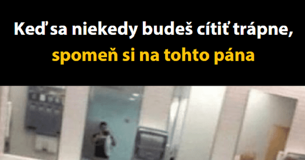 Vždy sa poriadne skontroluj pri odchode z toalety | Meme