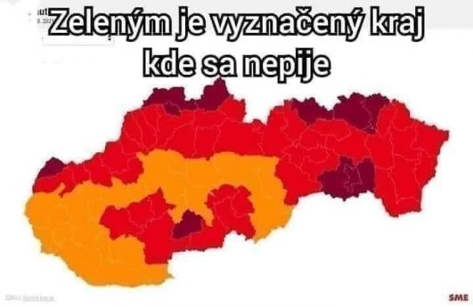 20+ Obrázkov: Všetko vtipné z internetu! #333 - mapa Slovenska trochu inak | Virálny výber