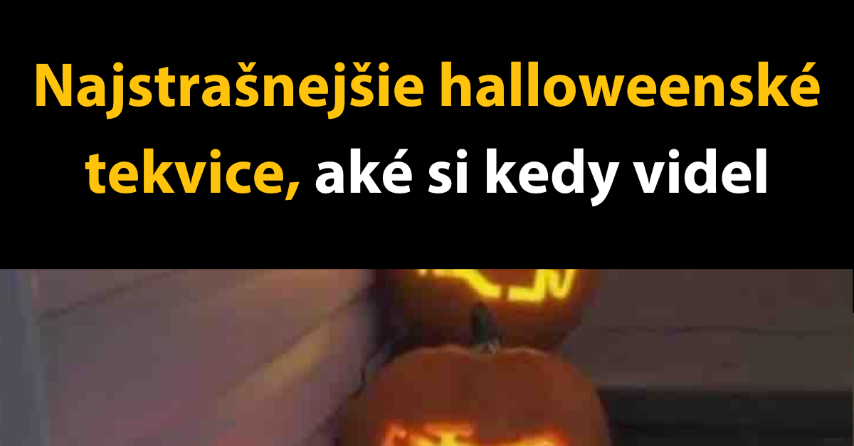 Halloweenské tekvice