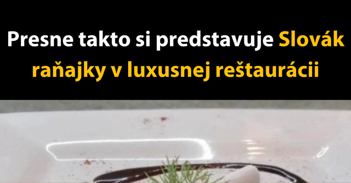 Raňajky po slovensky | Meme