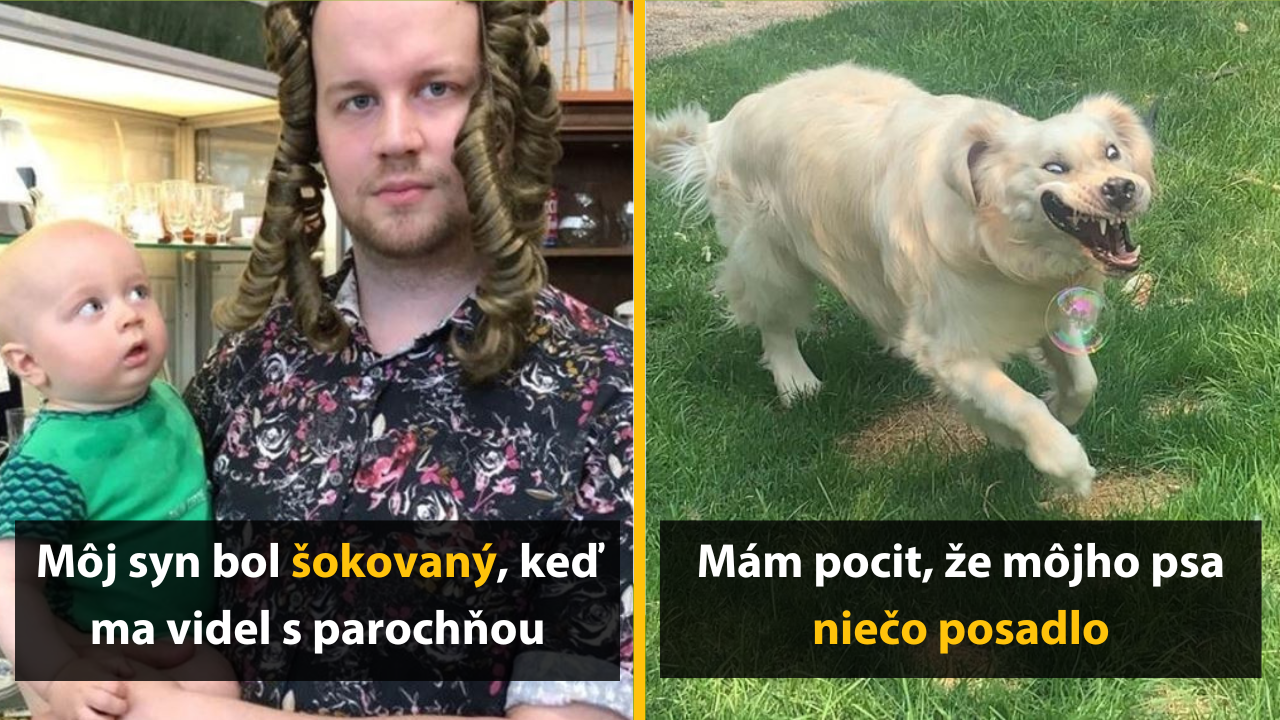 Vtipné fotografie, ktoré sú ideálne na začatie týždňa s úsmevom