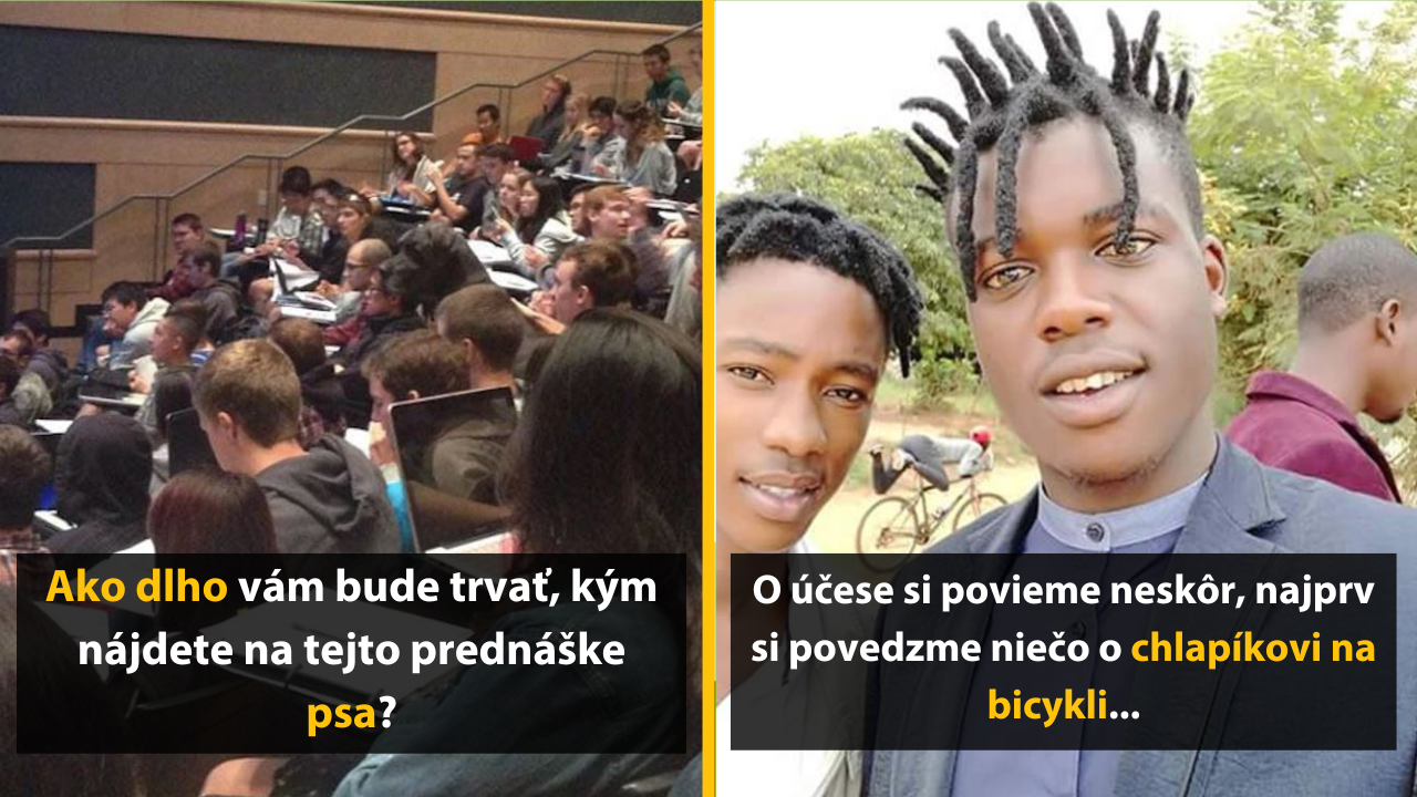 Fotografie, na ktorých sa deje viac vecí, ako by sa na prvý pohľad ...