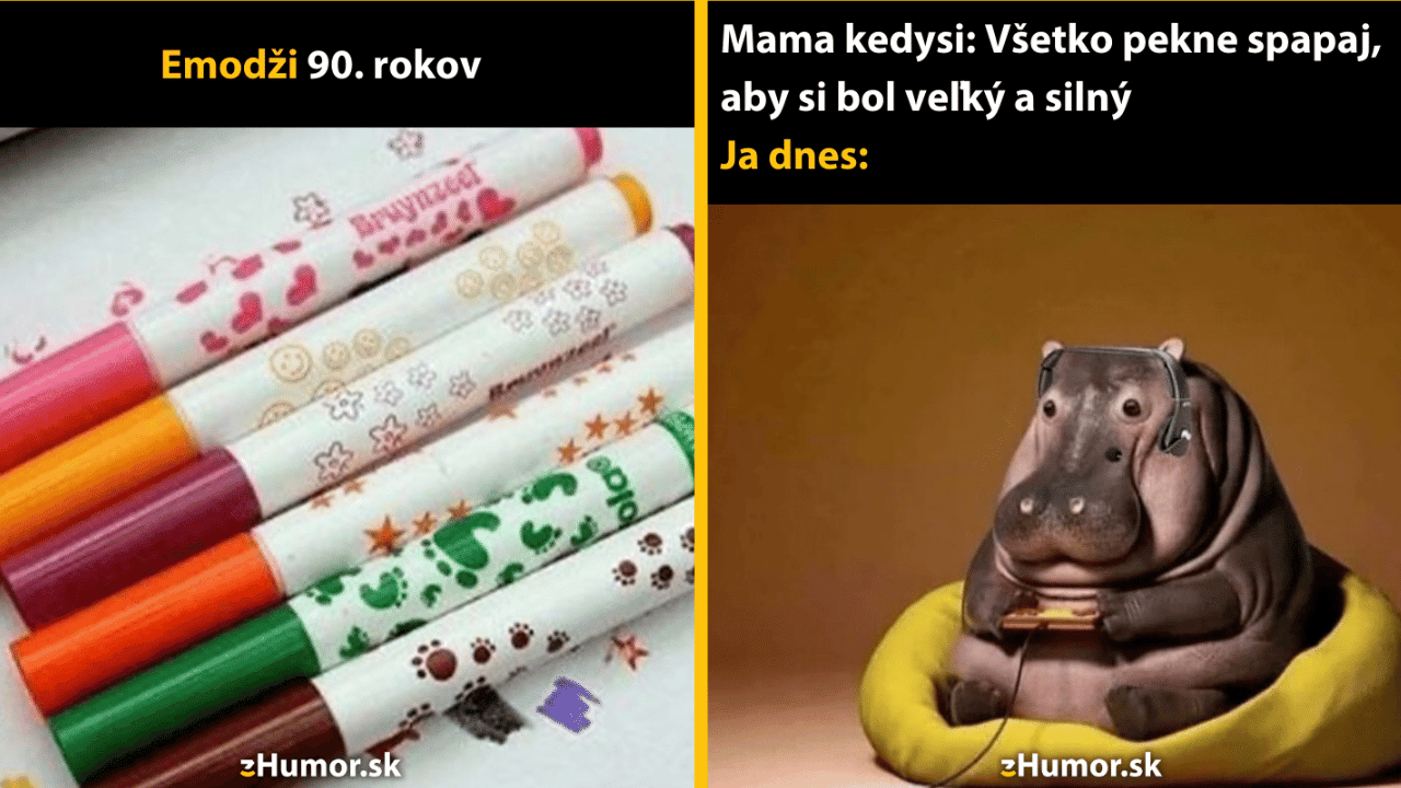 10 vtipných memečiek z detstva, v ktorých sa nájdeš aj ty