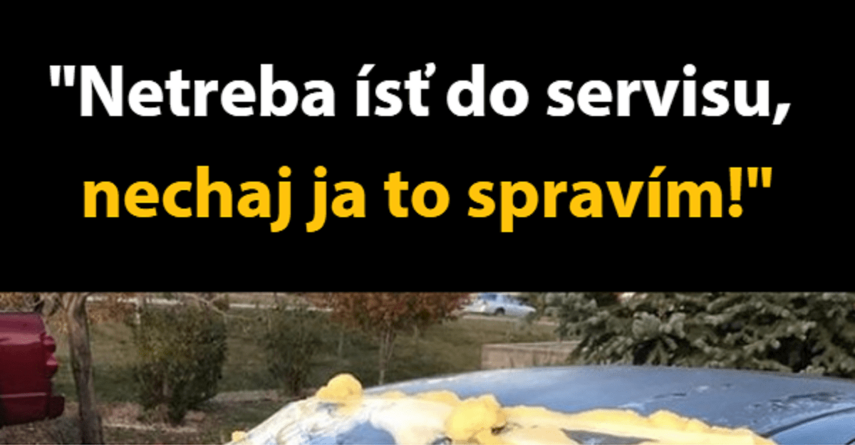 Kamoš to sklo na aute opraví lacnejšie