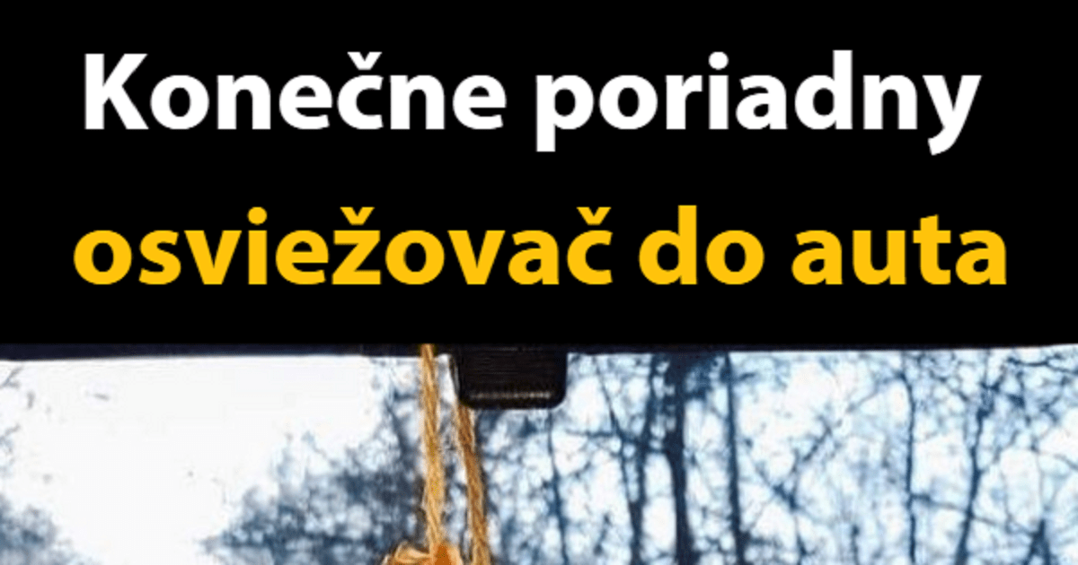 Takú arómu v aute nezvládne každý | Meme