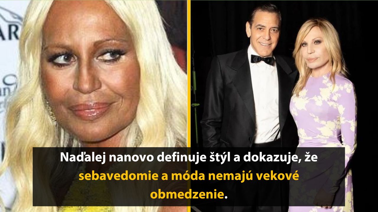 Donatella Versace má 70 rokov a jej najnovšie fotky rozprúdili horúce ...