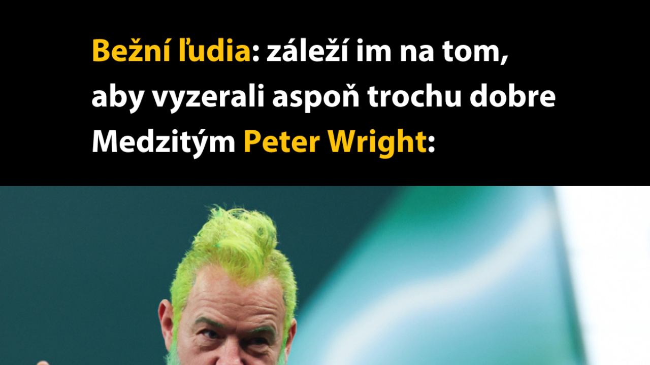 Legendárny Peter Wright